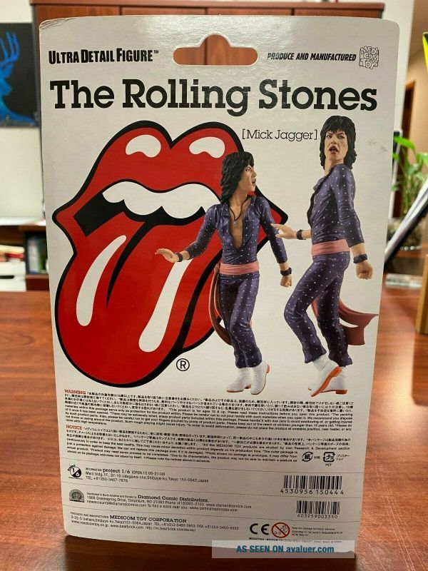 Mick Jagger Toy/Doll The Rolling Stones Medicom Japan Ultra Detail ...