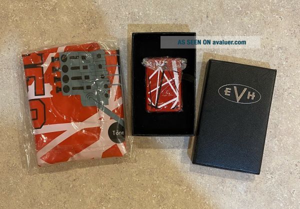 EDDIE VAN HALEN LIGHTER PLUS INFLATABLE FRANKENSTEIN GUITAR | #36076484