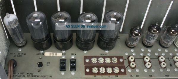 VINTAGE BELL LABS PACEMAKER 2221B STEREOPHONIC TUBE AMPLIFIER | #47809174