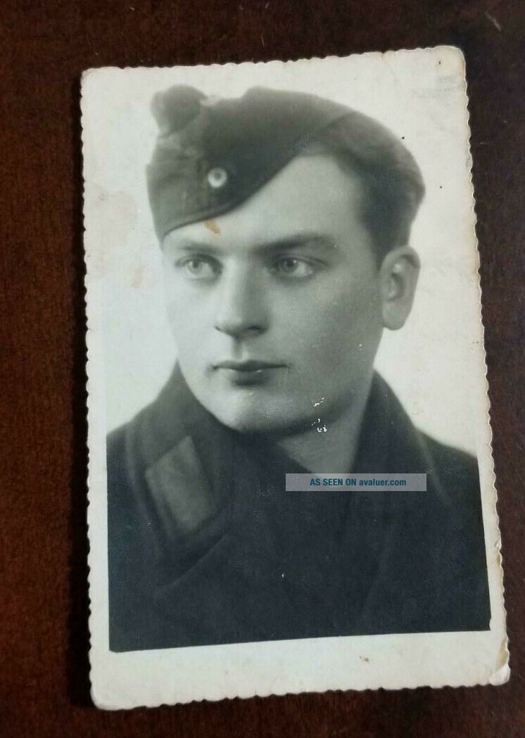 WW2 WWII German Military Soldiers Portrait Photo Photograph Postcard ...
