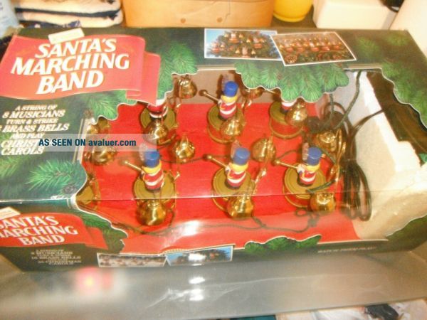 VINTAGE 1992 SANTAS MARCHING BAND BY MR. CHRISTMAS | #47935004