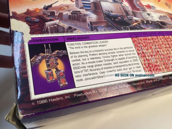 Transformers G1 Combaticons - Bruticus Complete Hasbro Takara Vintage ...