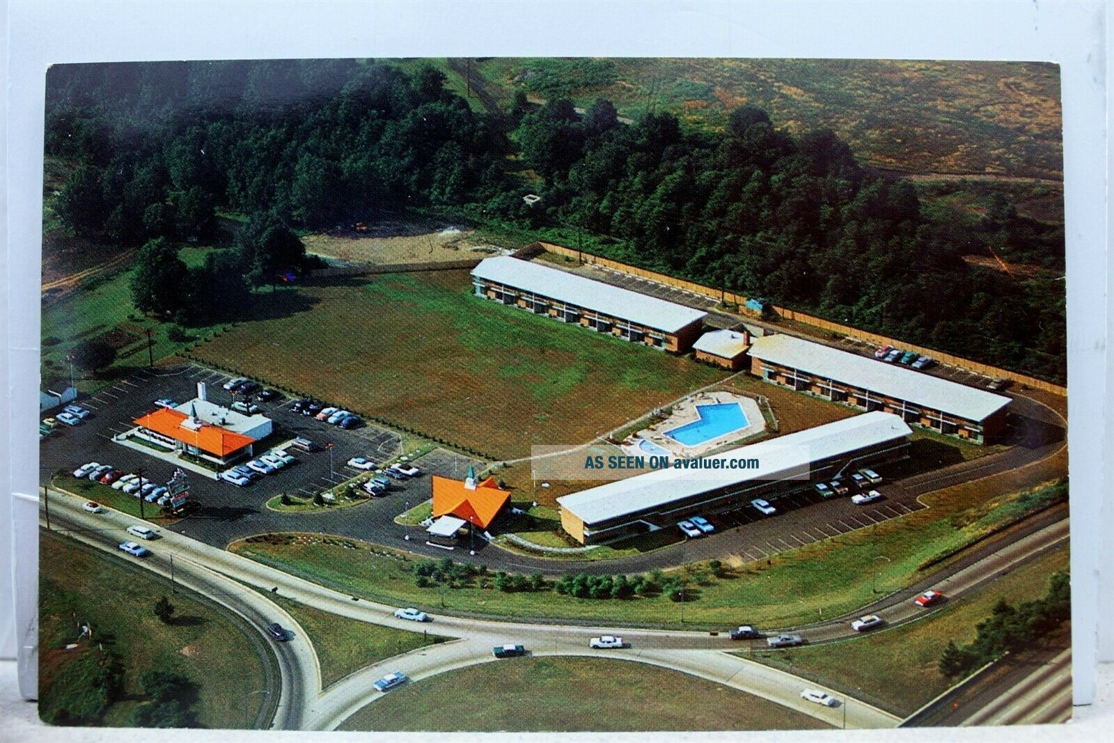 Jersey NJ Clark Howard Johnson Motor Lodge Restaurant Postcard Old ...