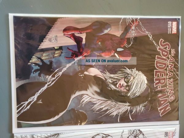 The Spider - Man 15 Aspen Set Michael Turner Variant Sketch Comics ...