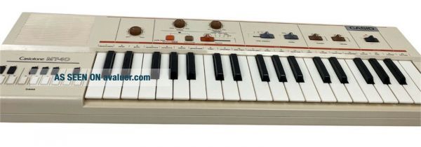 Vintage Casiotone MT - 40 Portable Keyboard Synthesizer Great Rare ...
