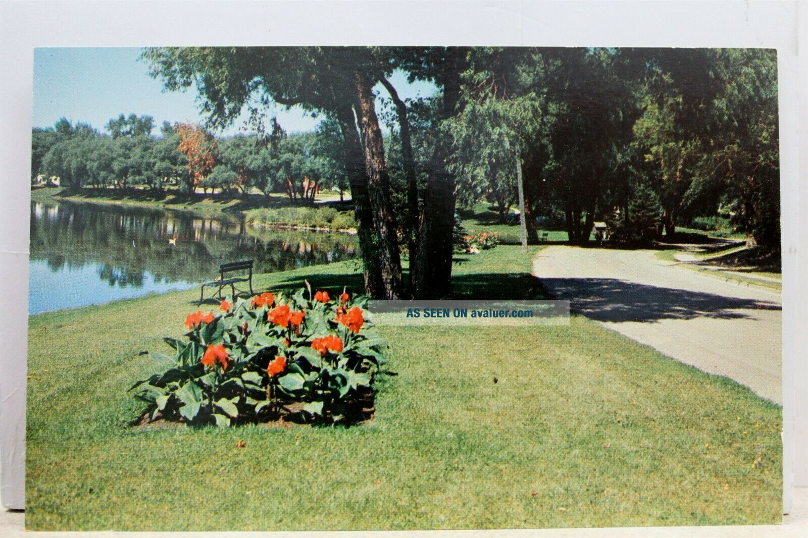 Minnesota MN Fergus Falls Lake Alice Top Of The Hill Postcard Old ...