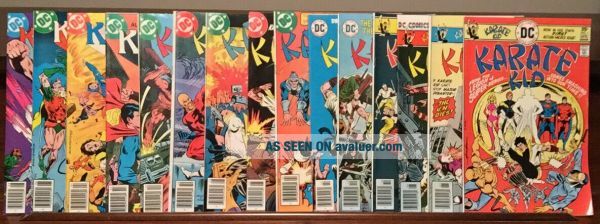 Karate Kid 1 2 3 4 5 6 7 - 15 (DC) Complete Set Full Run VF Legion Of ...