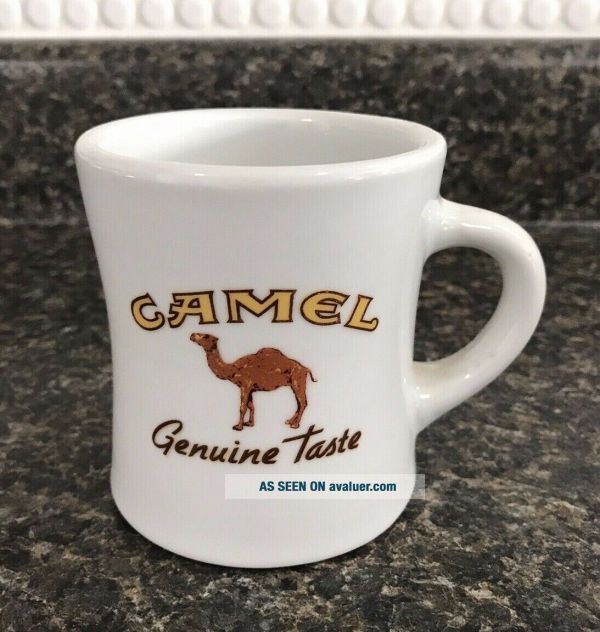 Vintage Camel Cigarettes Taste 8 Oz Heavy Diner Style Coffee Mug ...