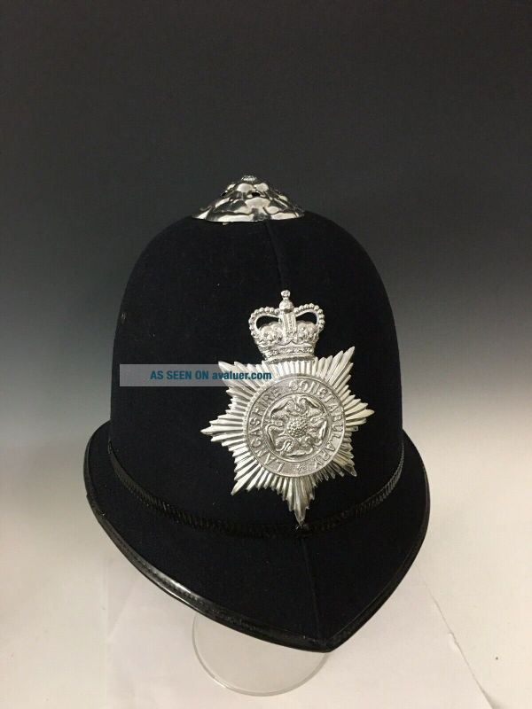 British Police Bobby Christy Custodian Lancashire Constabulary Hat ...