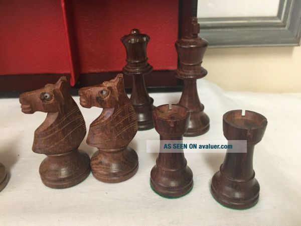 Vintage French Lardy? Pacific Game Staunton? Glass Eye Knights Chess ...