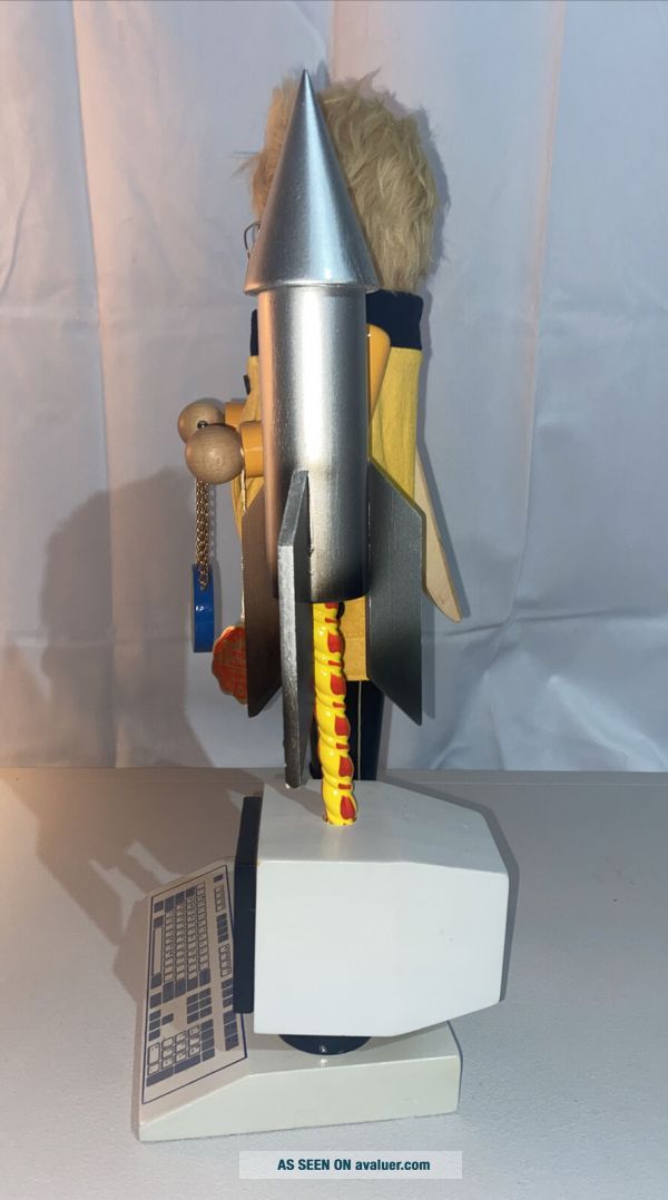 Rare Vintage Steinbach Nutcracker 2000 Millenium Man Computer Rocket ...