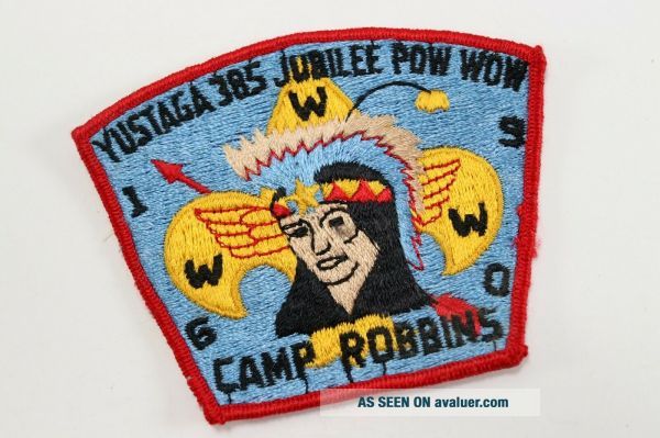 Vintage 1960 Camp Robbins Yustaga 385 OA Order Arrow WWW Boy Scouts ...