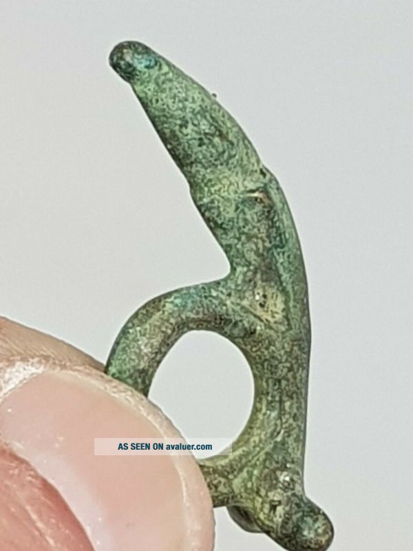 EXTREMELY RARE ANCIENT ROMAN BRONZE PHALLIC FERTILITY PHALLUS PENDANT ...