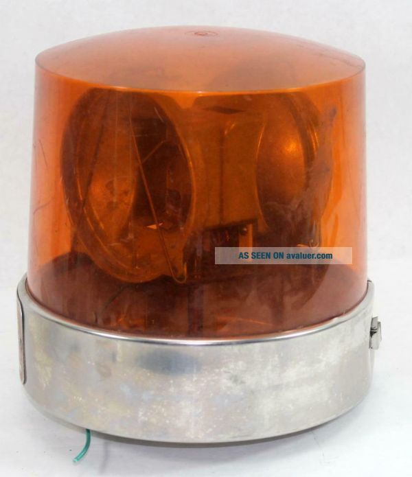 Vintage Federal Signal Model 11 Twin Beacon Ray Rotating Lamp Assembly ...