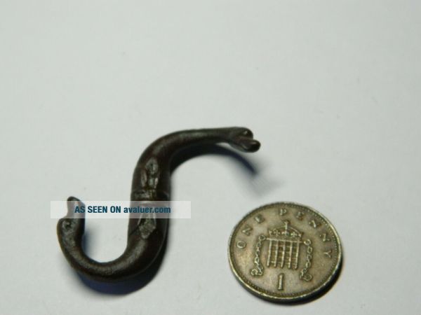 Un Researched Post Medieval Bronze Snake Buckle Militia ? Detecting ...