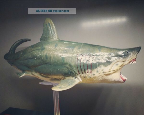 PNSO Megalodon Model Figure Prehistoric Ocean Animal Base Toy Collector ...