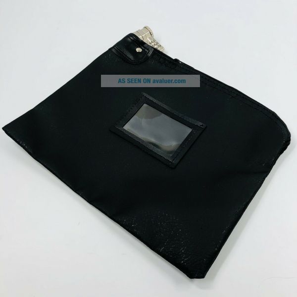 Locking Bank Bag Nevatear Black, Combination Keyed Security Money Safe ...