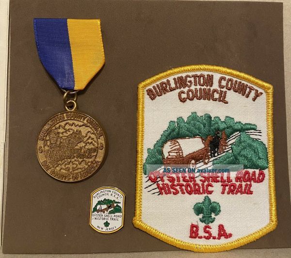 BSA Trail Medal Oyster Shell Road Historical Trail Jersey | #48537053