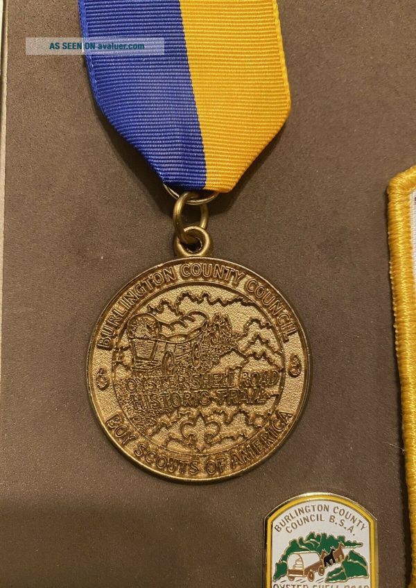 BSA Trail Medal Oyster Shell Road Historical Trail Jersey | #48537053