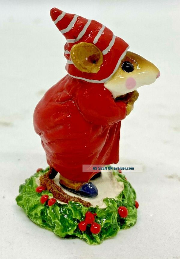 Wee Forest Folk 1987 CC - 01 " Ebenezer Scrooge " A Christmas Carol ...