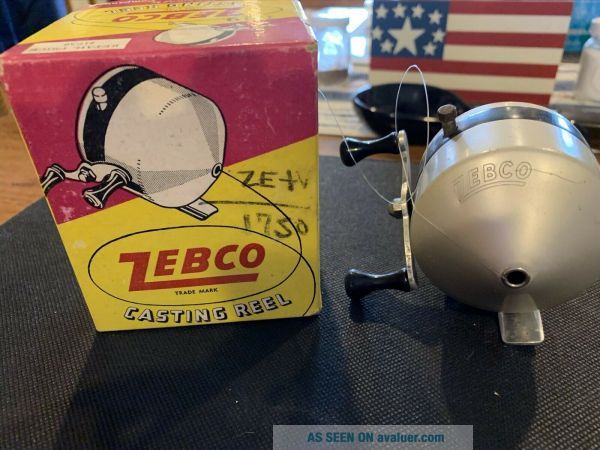 VINTAGE ZEBCO CASTING REEL ZERO HOUR BOMB COMPANY | #48710871