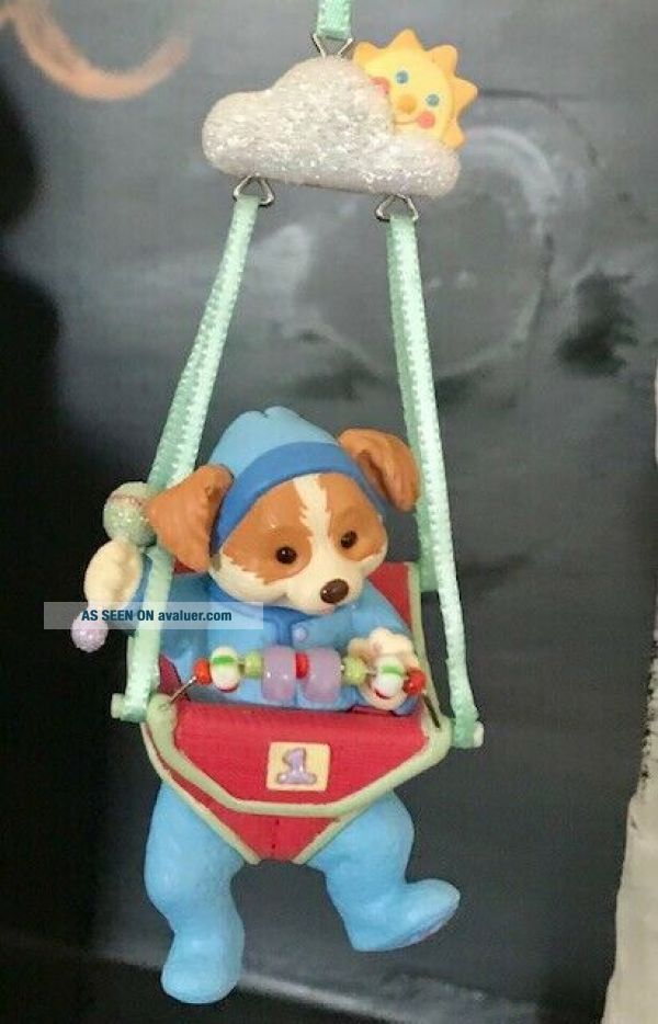2003 Hallmark My First Christmas Ornament Baby Boy 30 Years Child’s ...