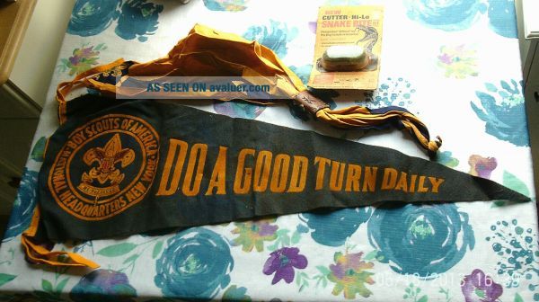 Vintage Boy Scout Items | #48824152