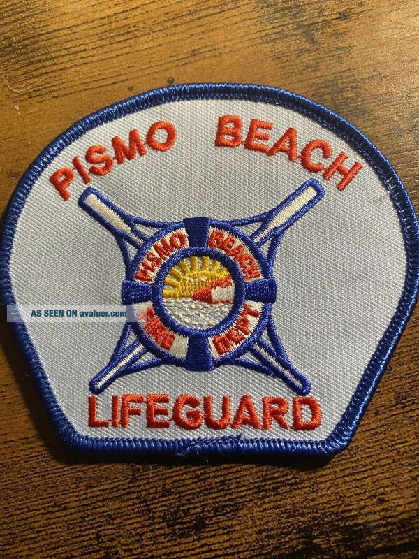 Pismo Beach CA California Lifeguard Patch Fire | #48854482
