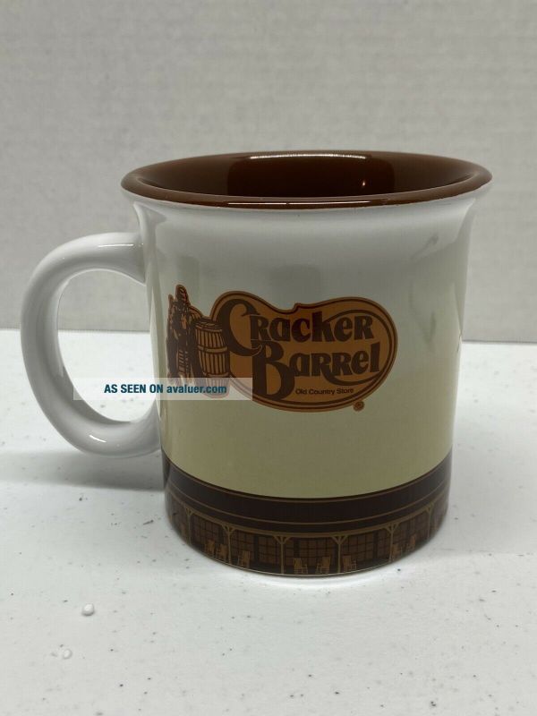 Cracker Barrel Coffee Cup Mug Old Country Store With Oil Lamp | #48892119