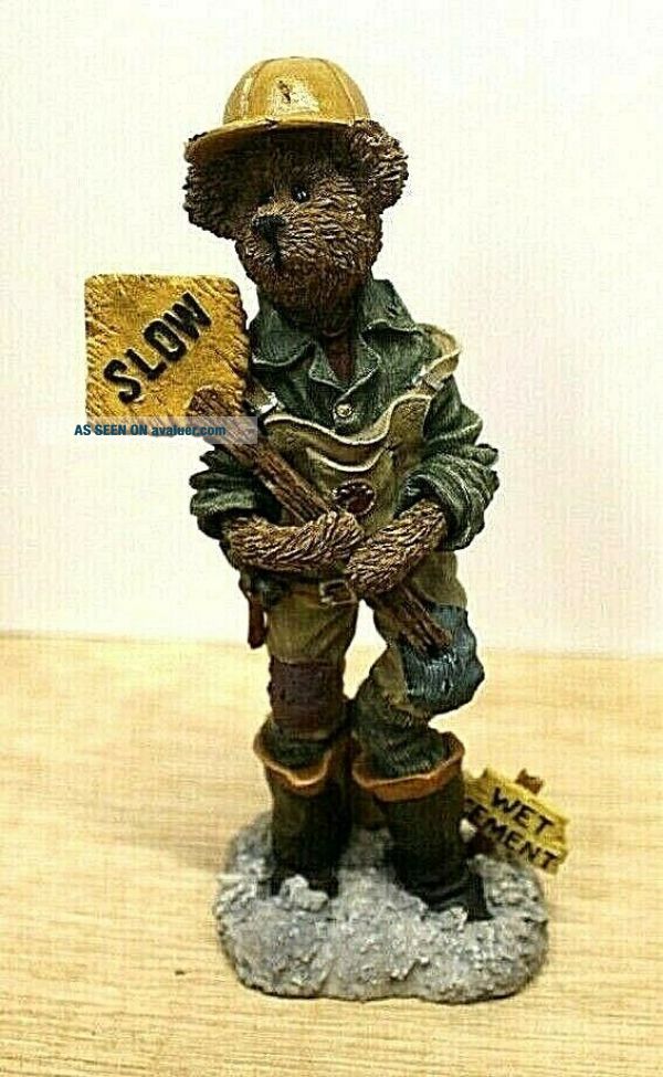 Boyds Bears And Friends Folkstone “Jack Hammer…Hard Hat” - 1st Ed ...