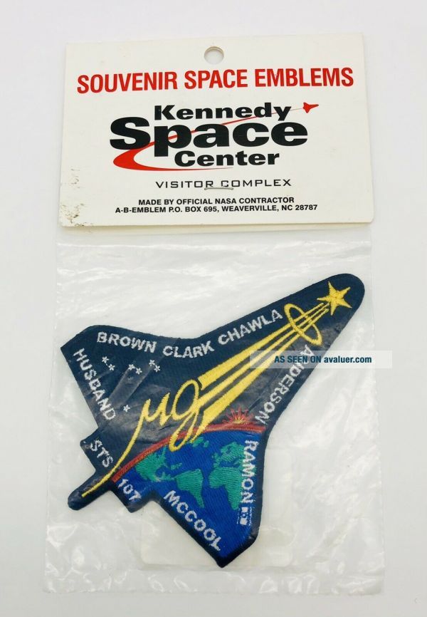 NASA Space Shuttle Mission STS - 107 Astronauts Columbia Embroidered ...