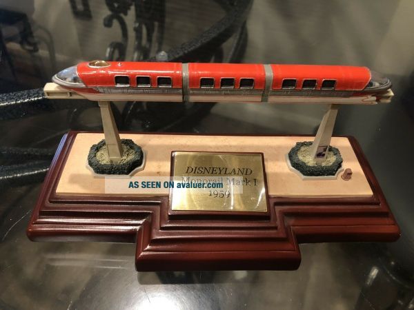 Disneyland Monorail Mark I Ride Olszewski Figure Statue Disney First ...