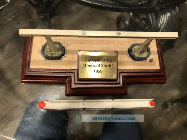 Disneyland Monorail Mark I Ride Olszewski Figure Statue Disney First ...