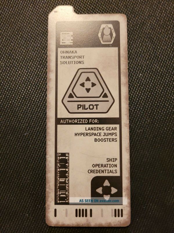 Walt Disney World Galaxy ' S Edge Smuggler ' S Run Crew Card ...