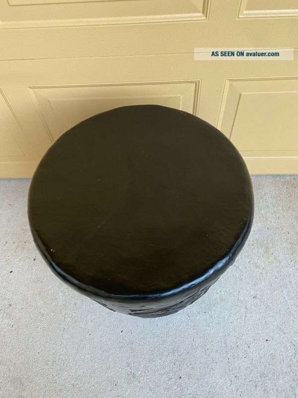 DISNEY POLYNESIAN RESORT ROOM PROP DRUM TABLE END TABLE | #48968985