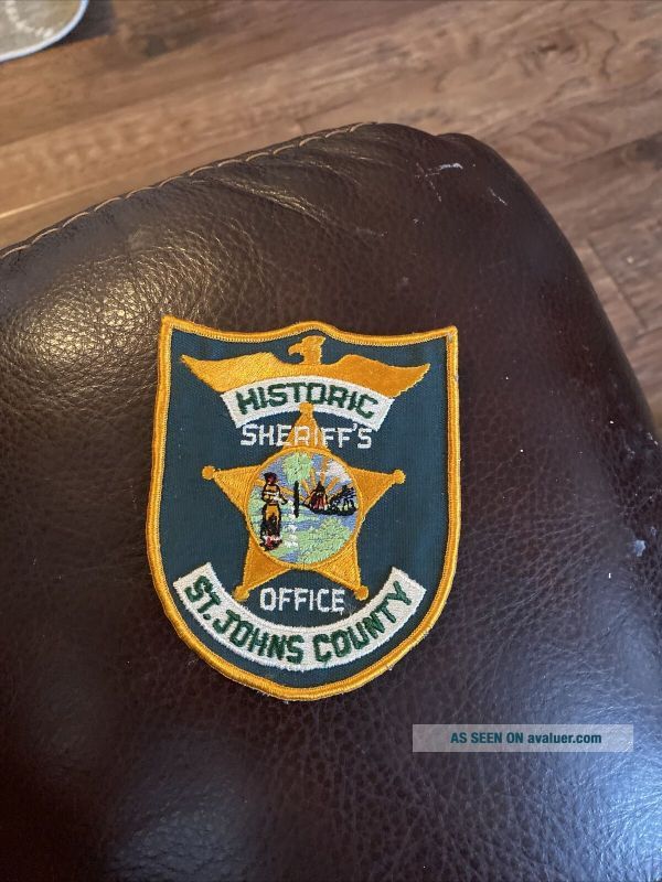 Vintage St. Johns County Sheriff’s Department Florida Patch | #48959538