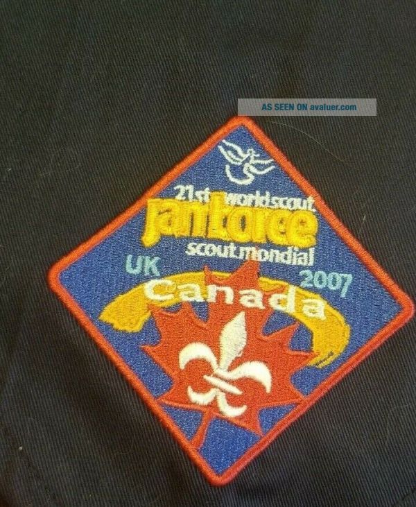 2007 CANADIAN Contingent Neckerchief 21st World Scout Jamboree UK ...