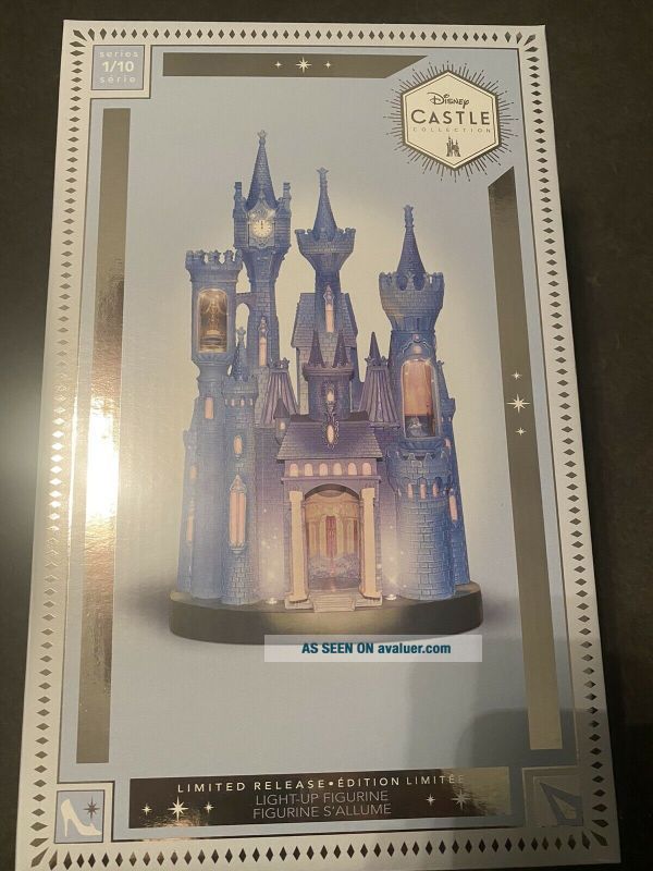 Disney Cinderella Castle Light Up Figurine 1/10 Limited | #49008601