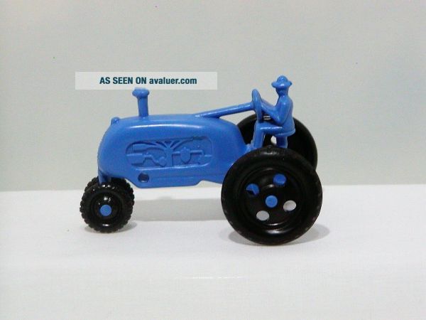 Vintage Marx Farm Playset HP Blue Tractor | #49014685