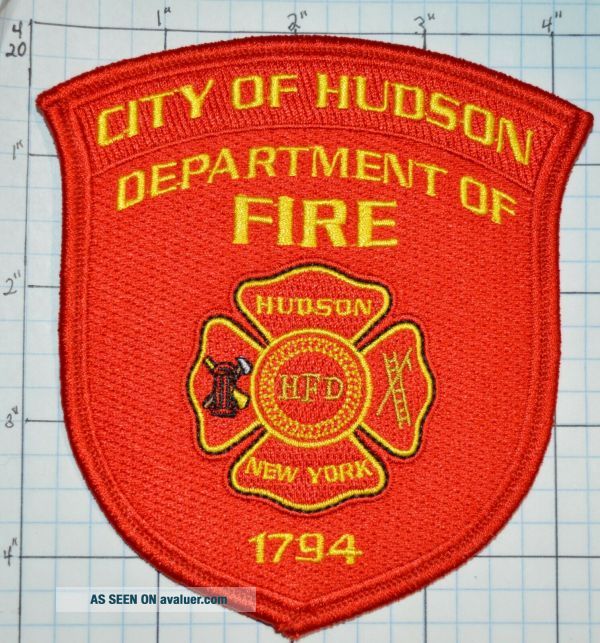 YORK, CITY OF HUDSON FIRE DEPT PATCH | #49014481
