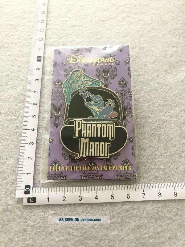 Disneyland Paris DLP Phantom Manor Stitch LE275 Pin | #49043315