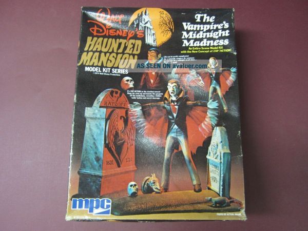 Vintage 1974 Walt Disney ' S HAUNTED MANSION Vampire ' S Midnight ...