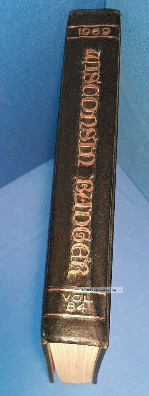 VINTAGE 1969 UNIVERSITY OF WISCONSIN BADGER VOL 84 YEARBOOK 51 YEARS ...