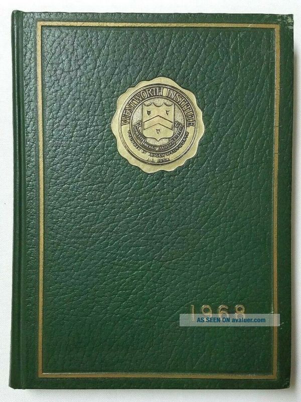 1968 WENTWORTH INSTITUTE Of TECHNOLOGY University Tekton Yearbook MA ...