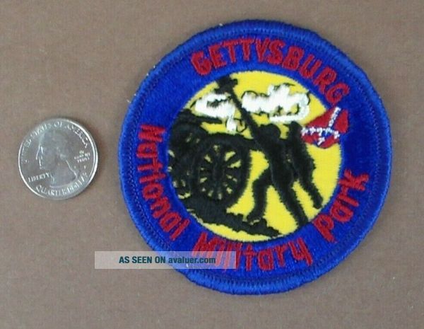 Vintage Gettysburg National Military Park Embroidered Patch | #49094720