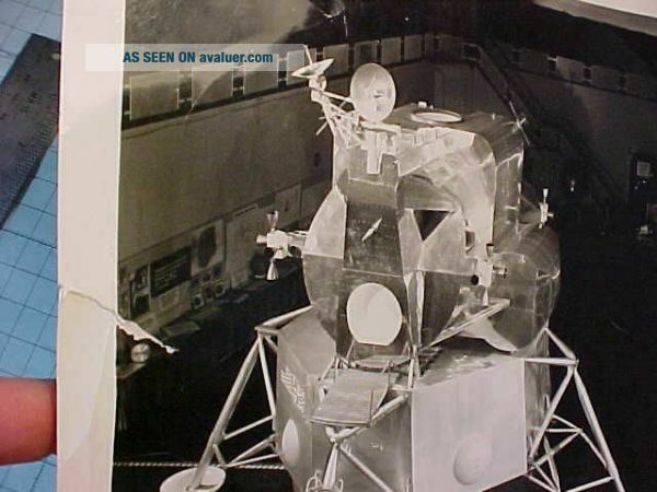 VINTAGE 1960s GRUMMAN AVIATION LUNAR MODULE LEM PRODUCTION PHOTO ...
