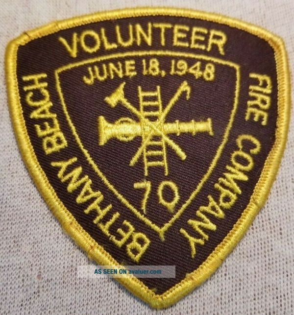 DE Bethany Beach Delaware Fire Patch | #49109601