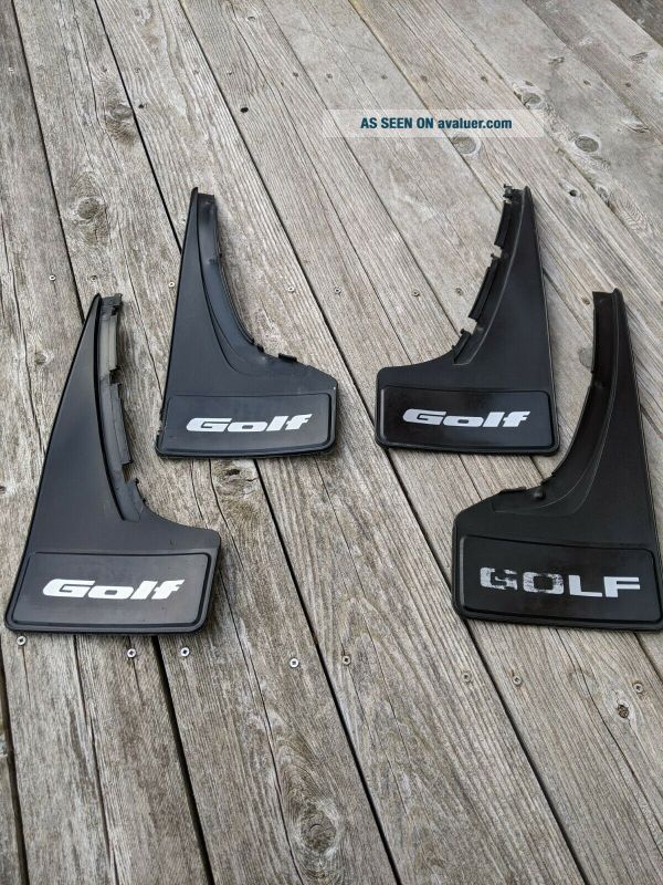 VW Golf Mk2 Mud Flaps 2 Pairs - Vintage Golf Rabbit GTI | #49186047