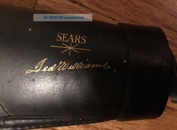 VINTAGE 45” SEARS TED WILLIAMS SOFT RIFLE SHOTGUN CASE | #49305167