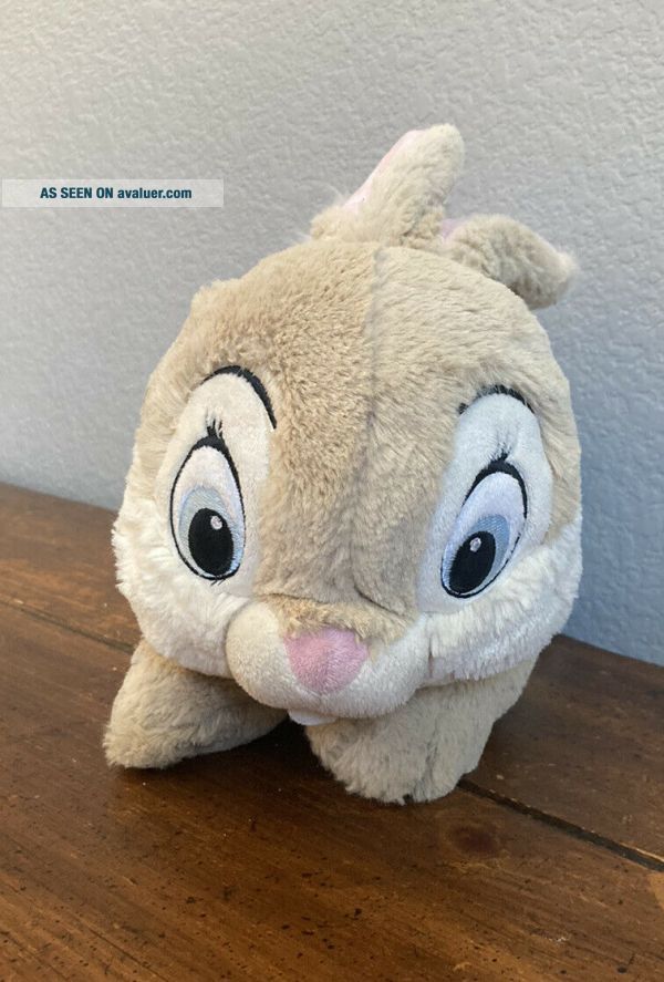 Disney Store Authentic Bambi Miss Bunny Plush 15 " Thumper Girlfriend ...